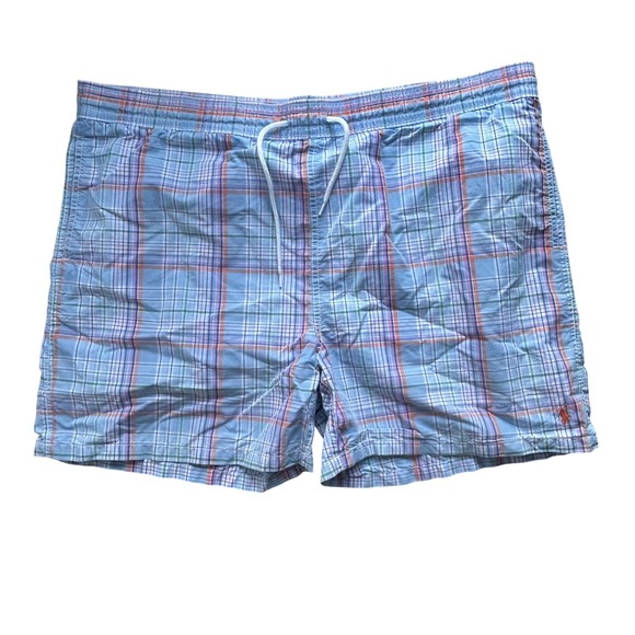 Polo Ralph Lauren | Swim | Polo Ralph Lauren Mens Plaid Swim Trunks ...